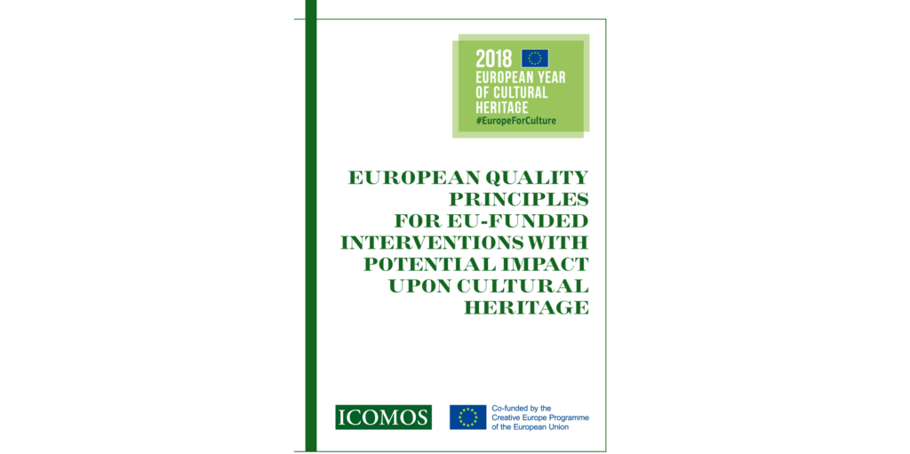 Icomos presents European Quality Principles - European Heritage Tribune